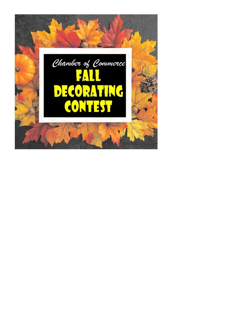 It's time for the annual Fall Decorating Contest | The Era-Leader